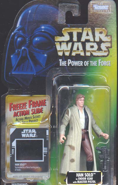 Han Solo Endor Gear Figure Freeze Frame Star Wars