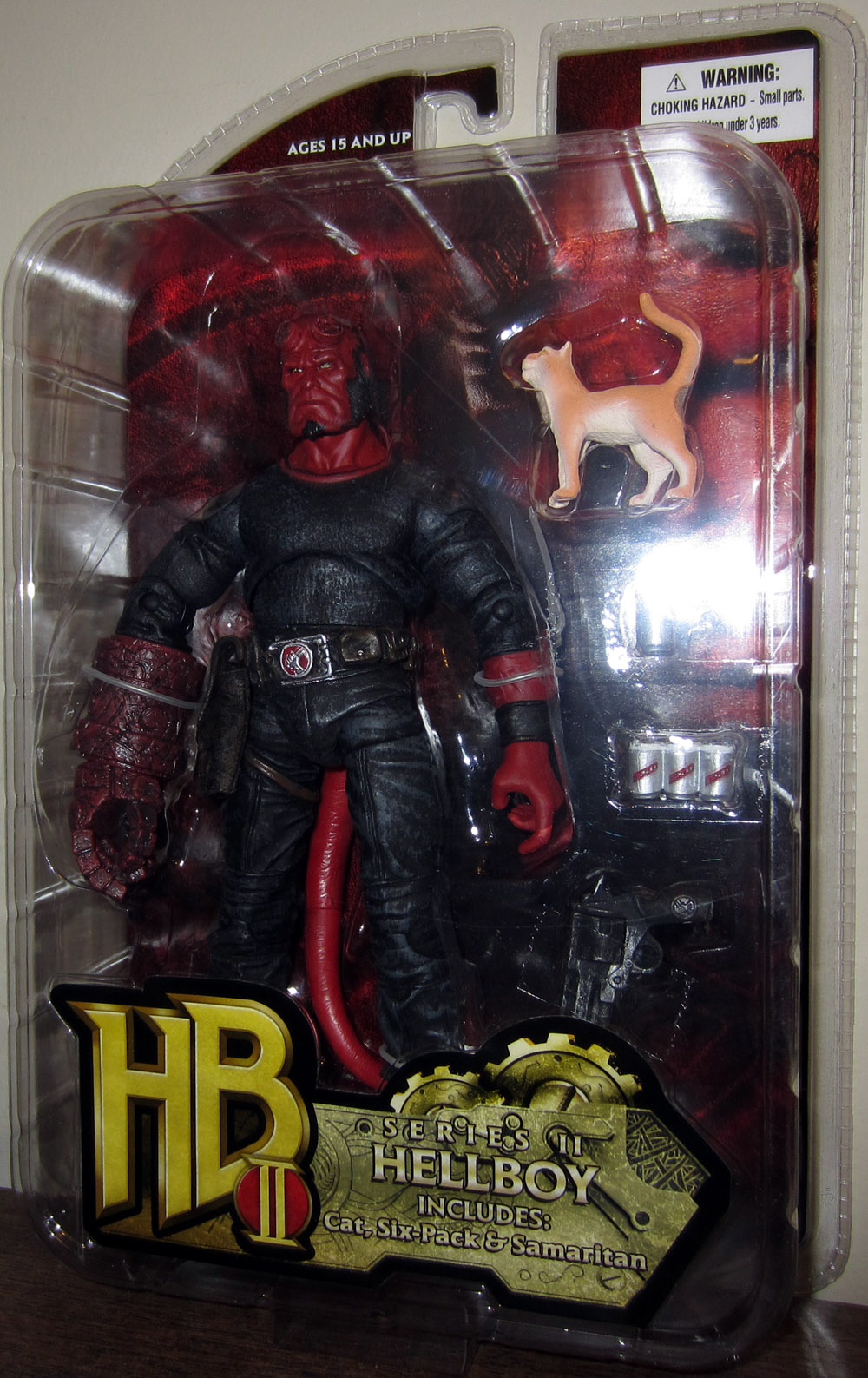 Hellboy Figure Cat HB II Series II Six Pack Samaritan