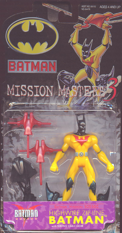 Highwire Zip-Line Batman Mission Masters 3 action figure