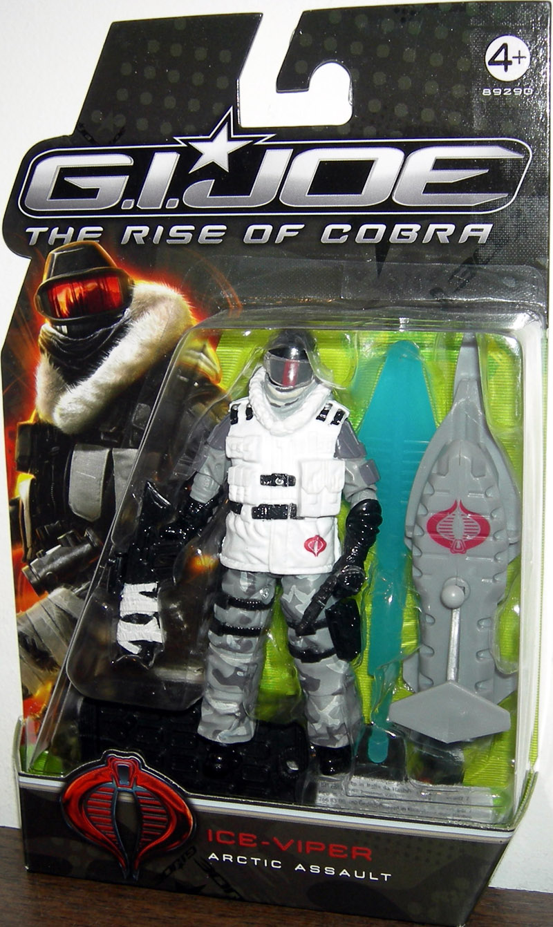 Ice-Viper Arctic Assault Action Figure Rise of Cobra Hasbro