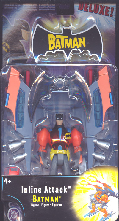 Inline Attack Batman Deluxe Action Figure Mattel