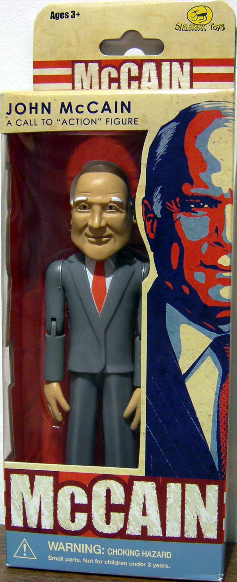 John McCain Call Action figure