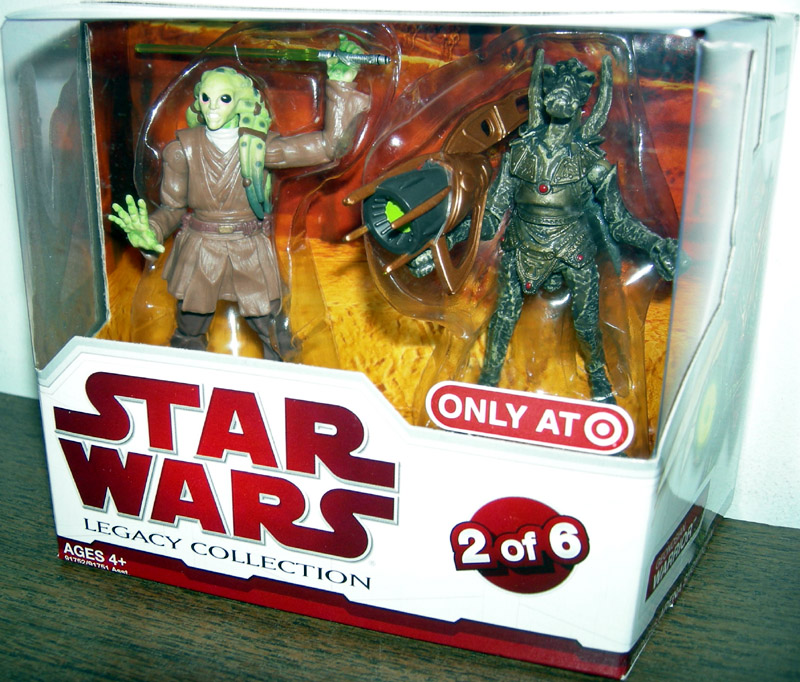 Kit Fisto Geonosian Warrior 2 of 6 Action Figures Hasbro