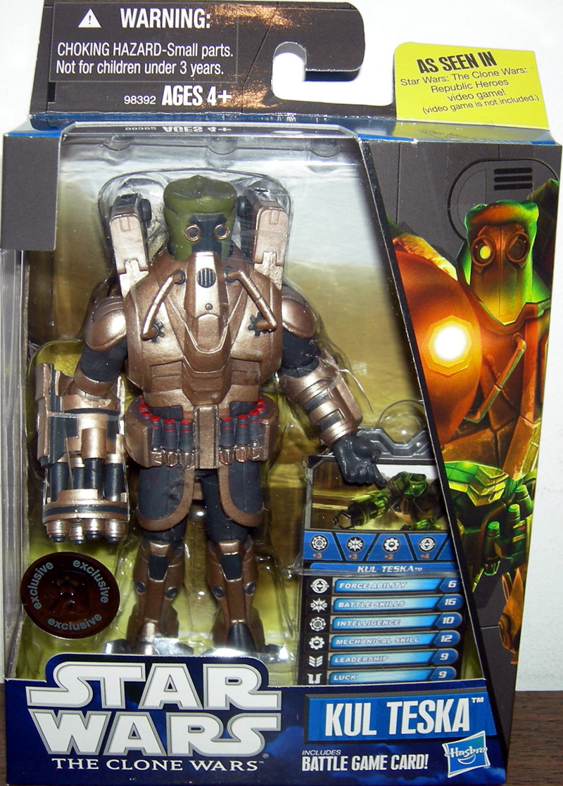 Kul Teska Figure Star Wars Clone Wars