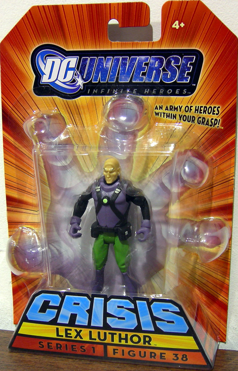 Lex Luthor Infinite Heroes Crisis Action Figure 38 Mattel