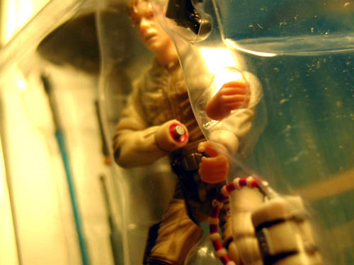 Luke Skywalker Bespin Duel bloody stump