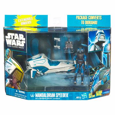 Mandalorian Speeder with Mandalorian Warrior Action Figure