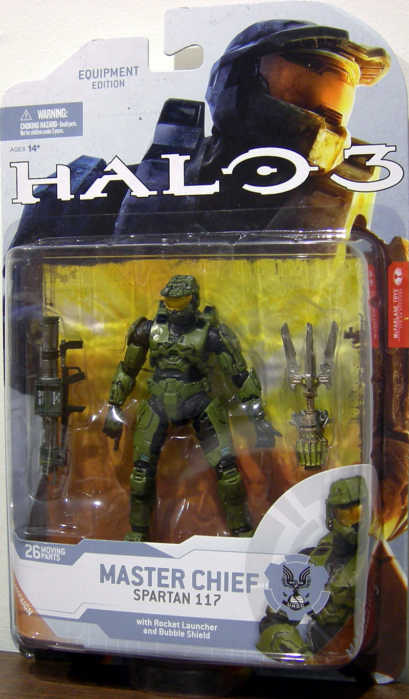 Master Chief Spartan 117 Equipment Edition Action Figure McFarlane
