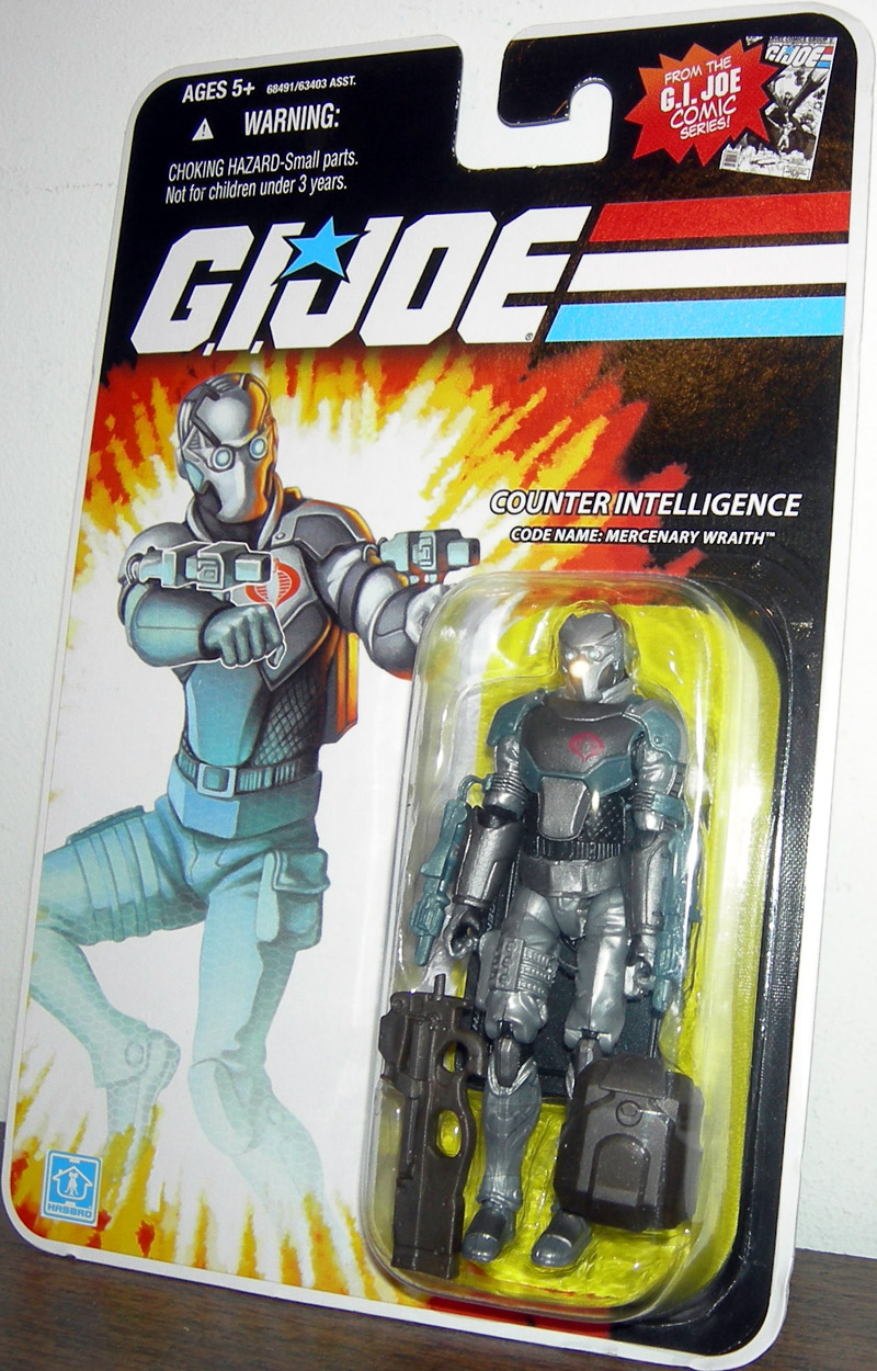 Counter Intelligence Code Name- Mercenary Wraith action figure
