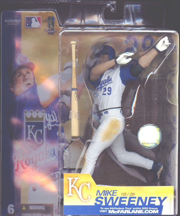 Mike Sweeney white jersey