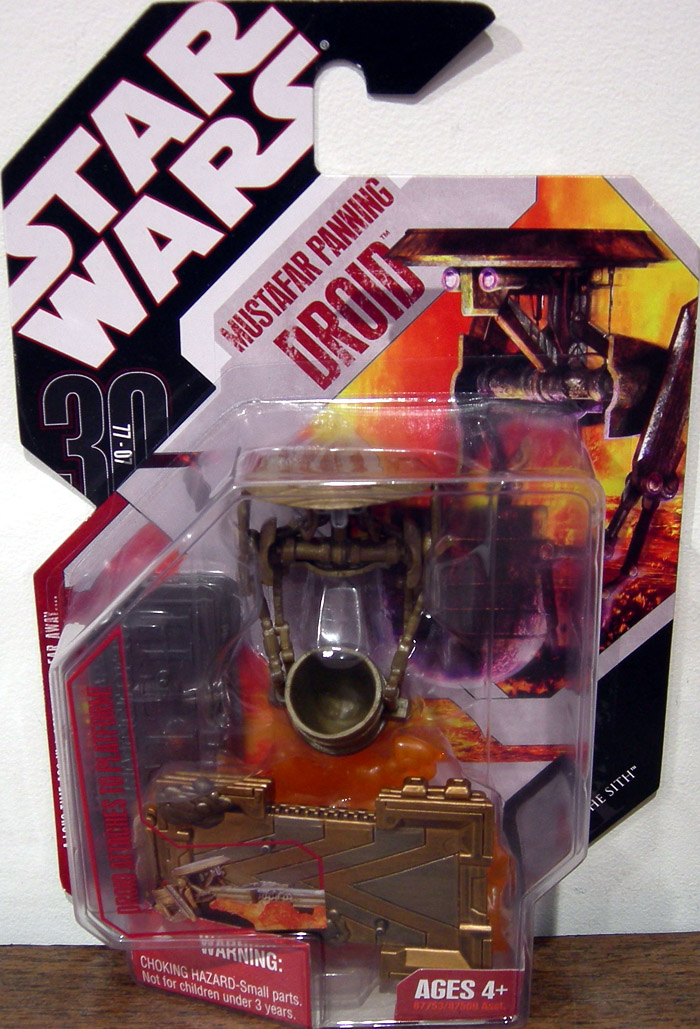 Mustafar Panning Droid Figure 30th Anniversary Star Wars