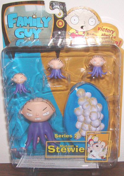Mutant Stewie Action Figure Family Guy Mezco Toyz