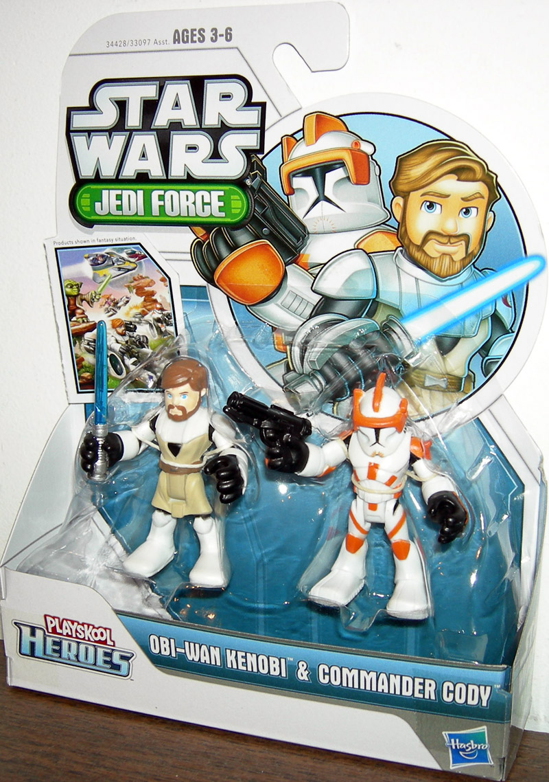 Obi-Wan Kenobi Commander Cody Playskool Heroes
