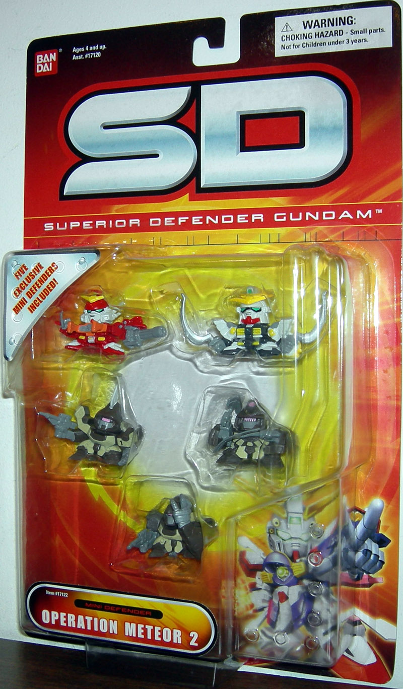 Operation Meteor Set 2 Figures Ban Dai