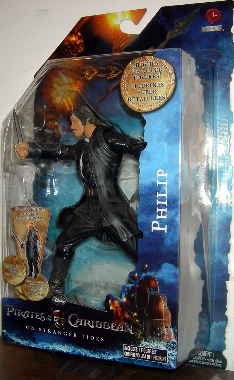 Philip Stranger Tides, build-a-figure