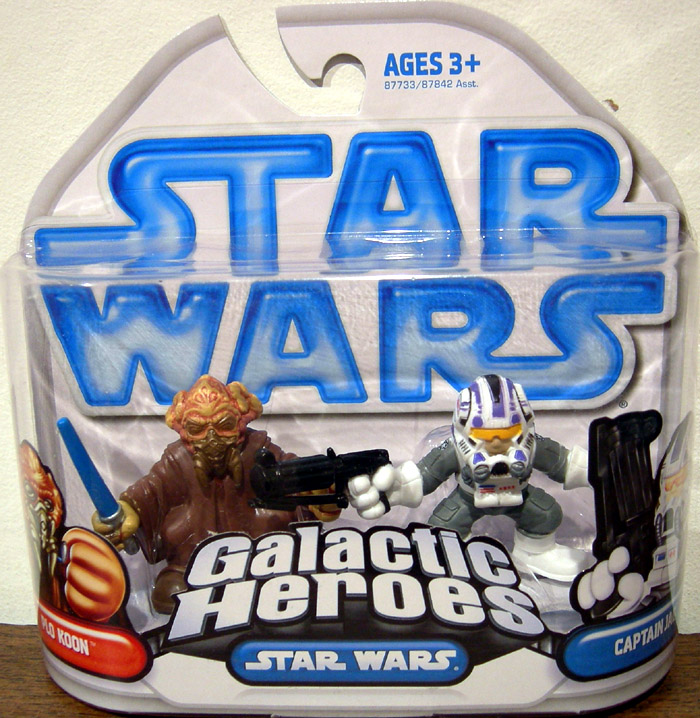 Plo Koon Captain Jag Galactic Heroes