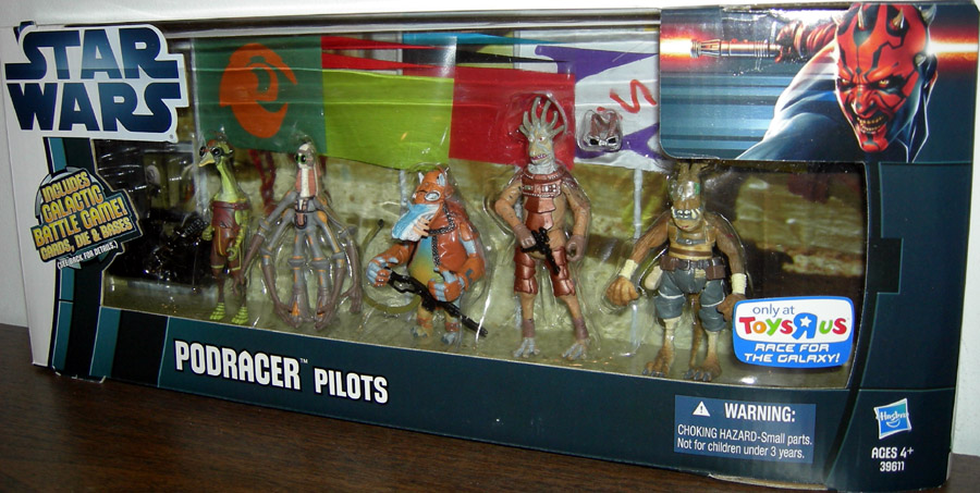 Podracer Pilots 5-Pack Toys R Us Exclusive