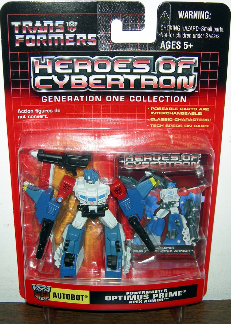 Powermaster Optimus Prime Apex Armor