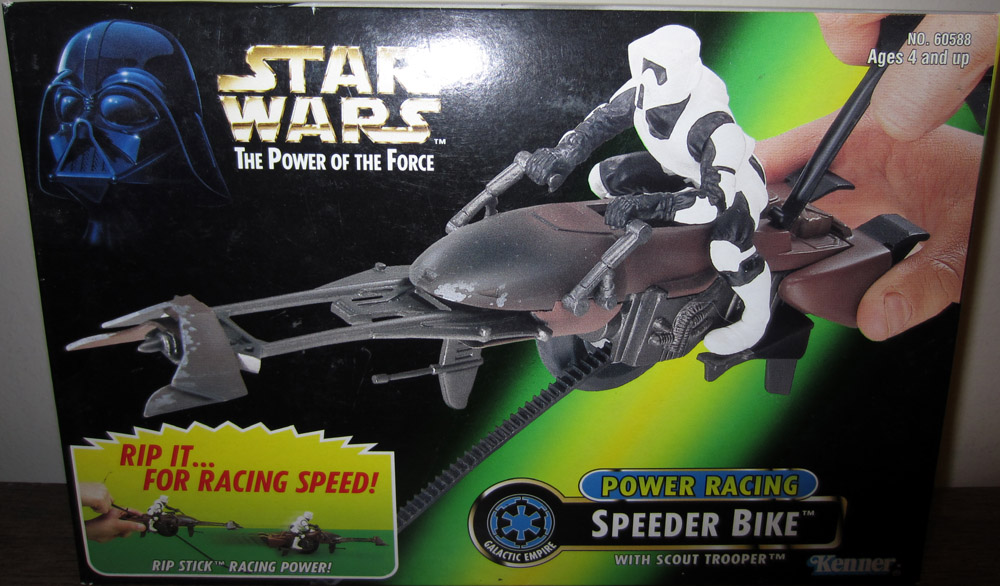 Power Racing Speeder Bike Vehicle Action Figure Star Wars