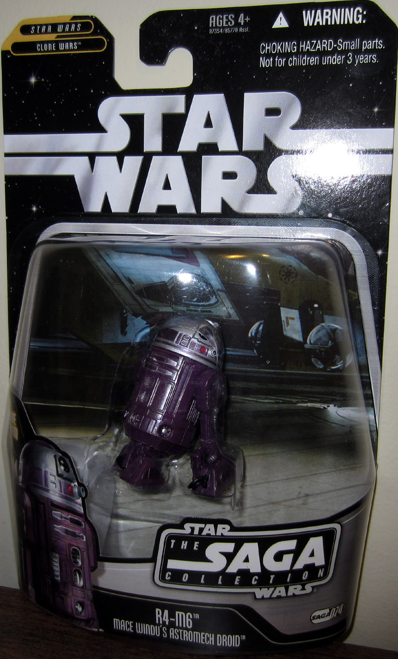 R4-M6 Figure Mace Windus Astromech Droid Saga Collection 074