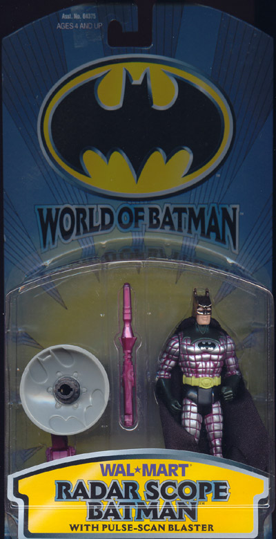 Radar Scope Batman WalMart Exclusive World action figure