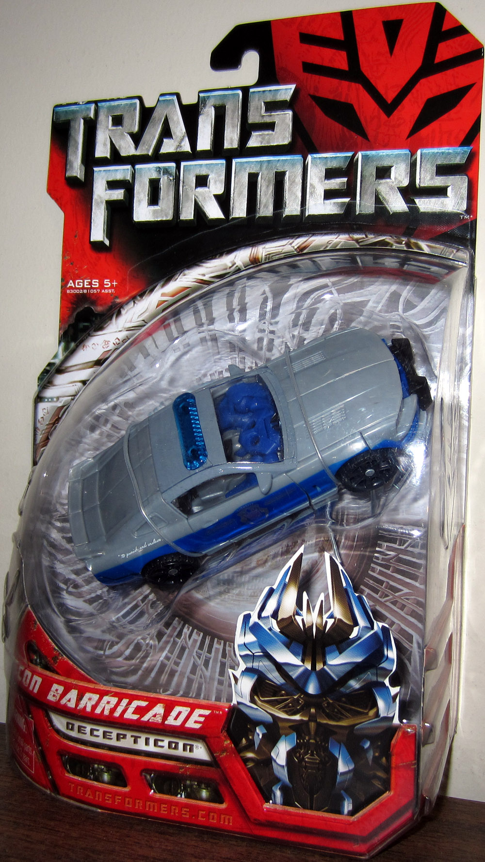 Recon Barricade Figure Transformers Deceptcon Hasbro