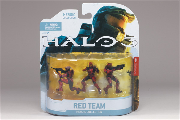 Red Team Heroic Collection Action Figures McFarlane