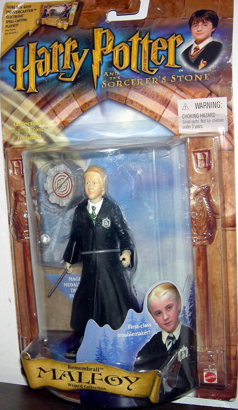 Remembrall Malfoy Action Figure Slytherin Robe Crest Harry Potter