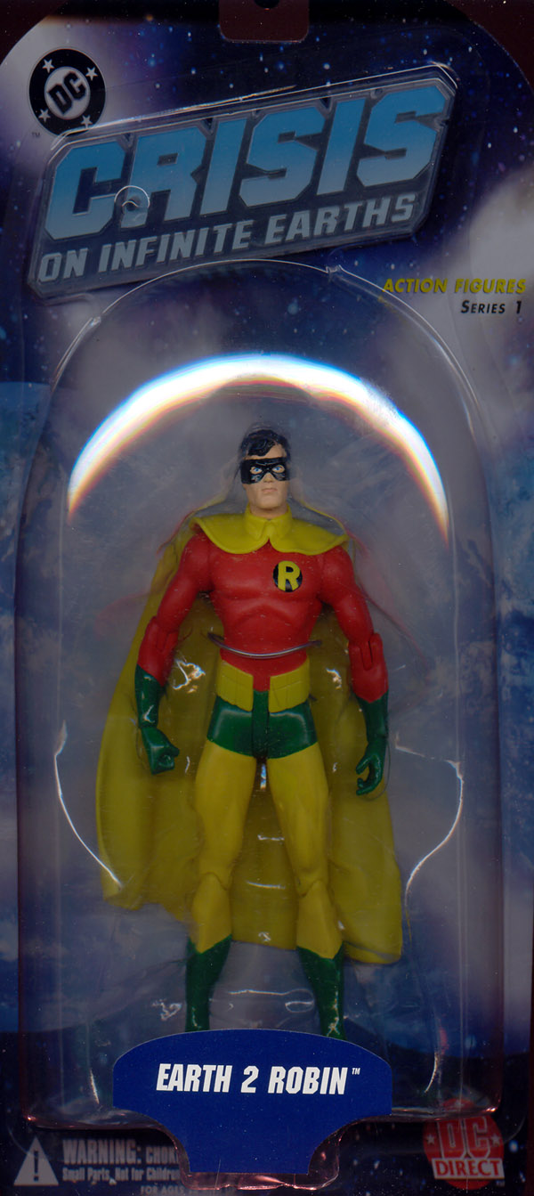 Earth 2 Robin Figure Crisis Infinite Earths DC Direct
