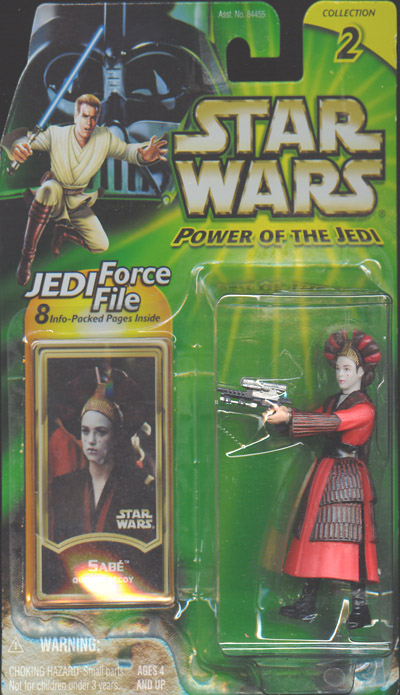 Sabe Action Figure Queens Decoy Star Wars Power Jedi
