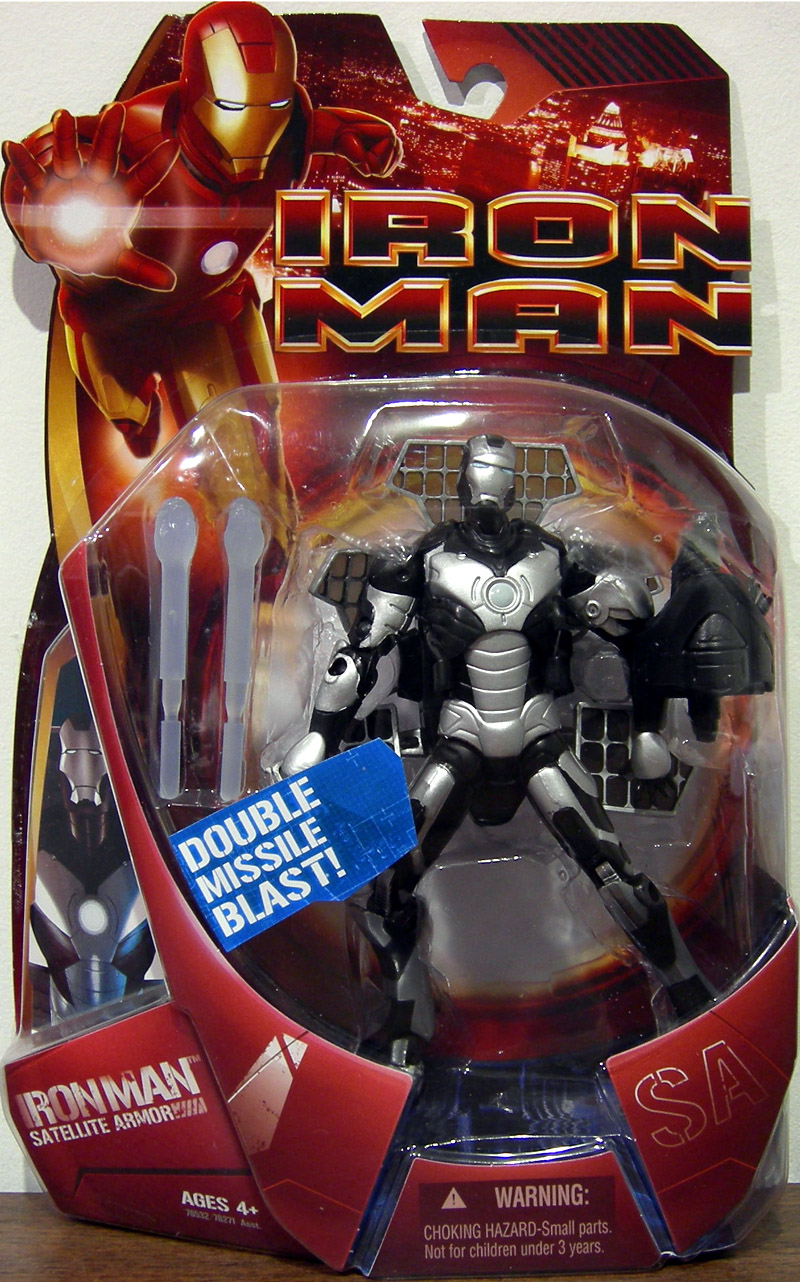Satellite Armor Iron Man movie, silver