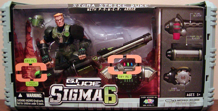 Sigma Strike Duke POWER armor Sigma 6