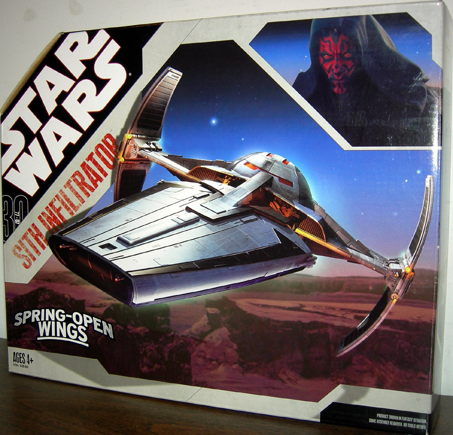 Sith Infiltrator Vehicle 30th Anniversary Star Wars