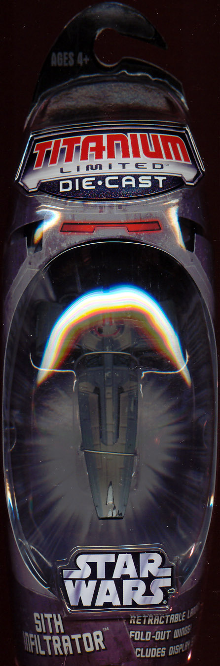 Sith Infiltrator Titanium Limited Die-Cast MicroMachine