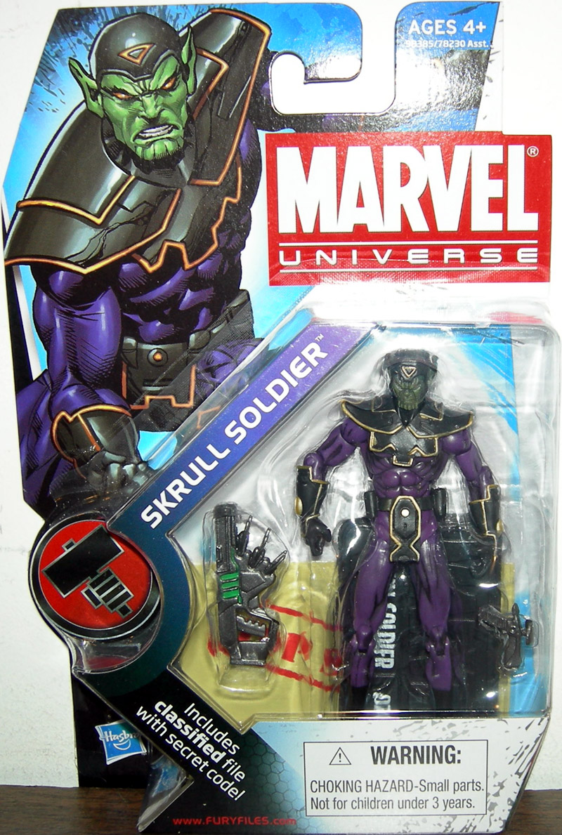 Skrull Soldier Marvel Universe series 2 024 Action Figure Hasbro