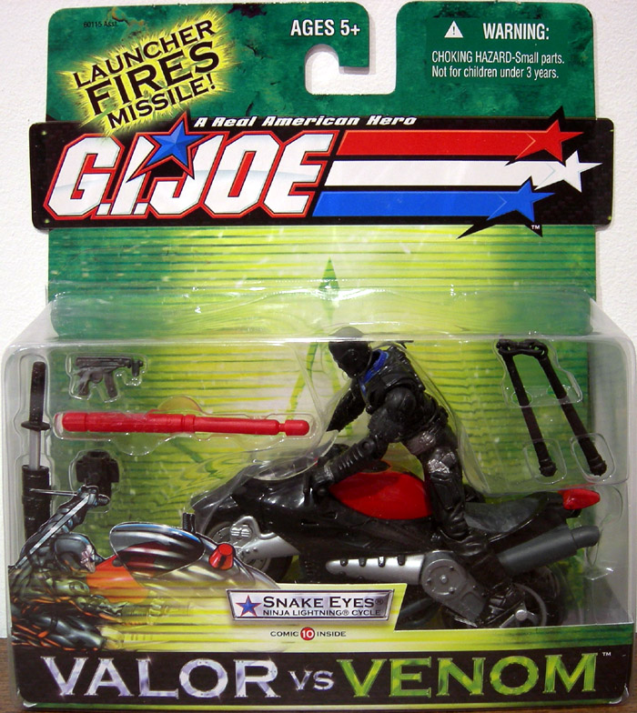 Snake Eyes Ninja Lightning Cycle