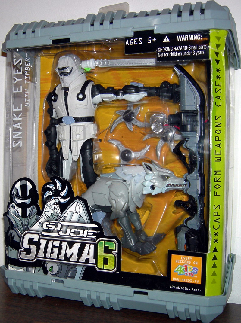 Snake Eyes white Timber Sigma 6