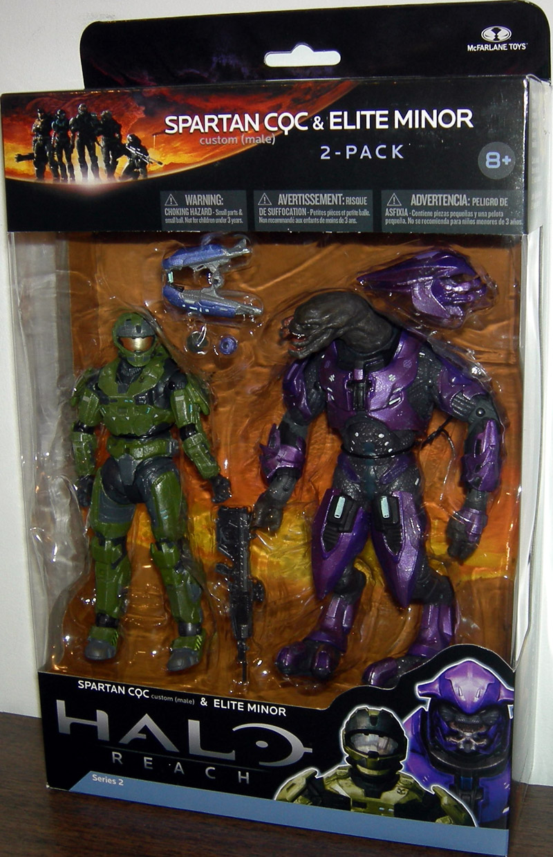 Spartan CQC Elite Minor Action Figures McFarlane