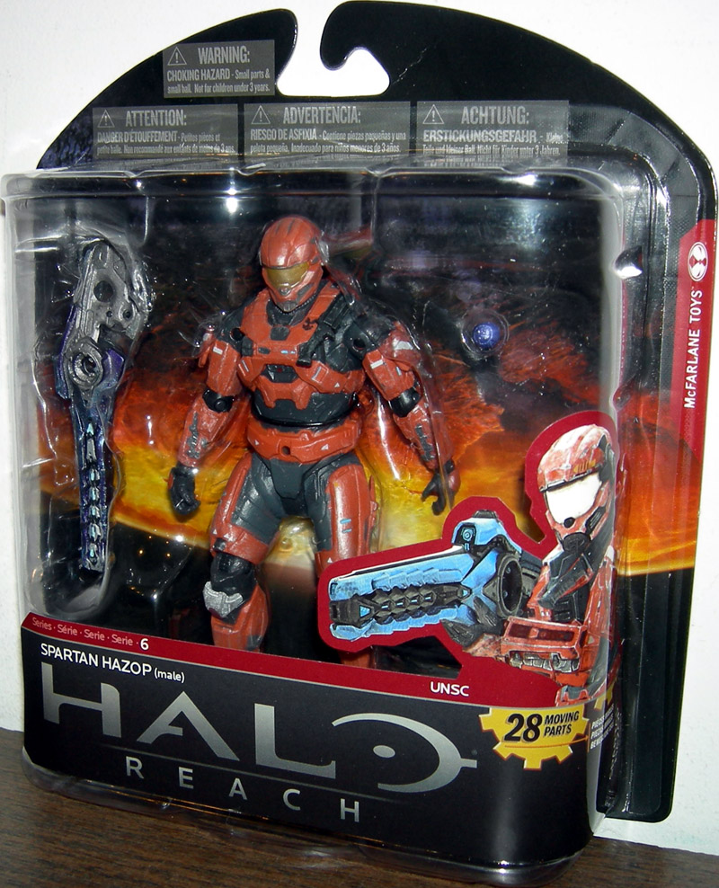 Spartan Hazop Male, Rust, Toys R Us Exclusive