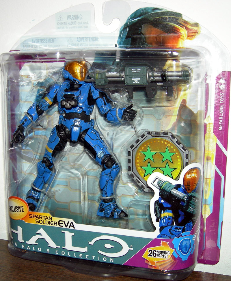 Spartan Soldier EVA blue, exclusive
