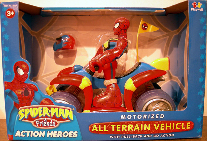 Motorized All Terrain Vehicle Spider-Man Friends