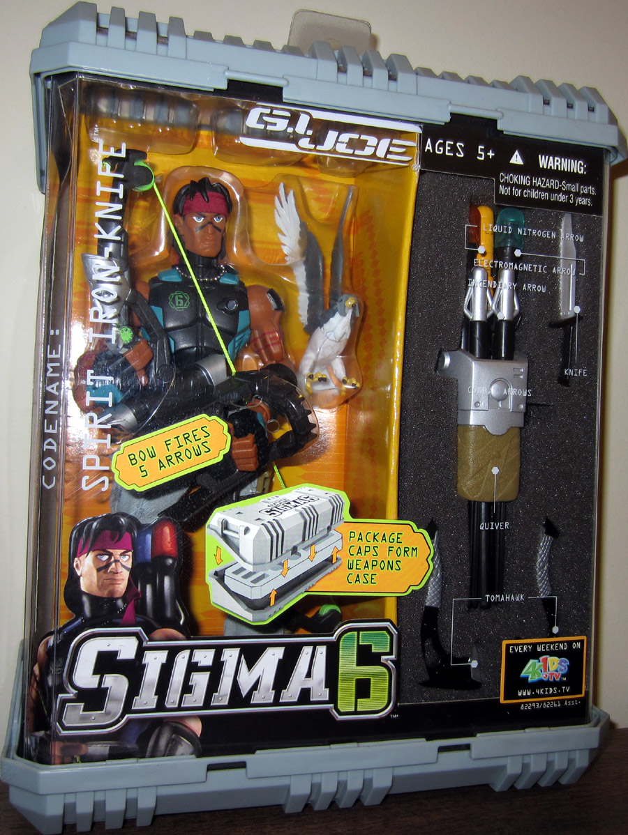 Spirit Iron-Knife Sigma 6 GI Joe action figure