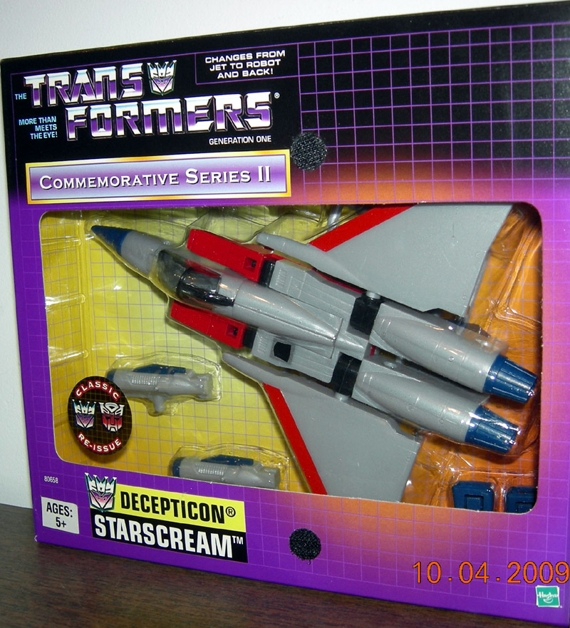 Starscream Commemorative Series II