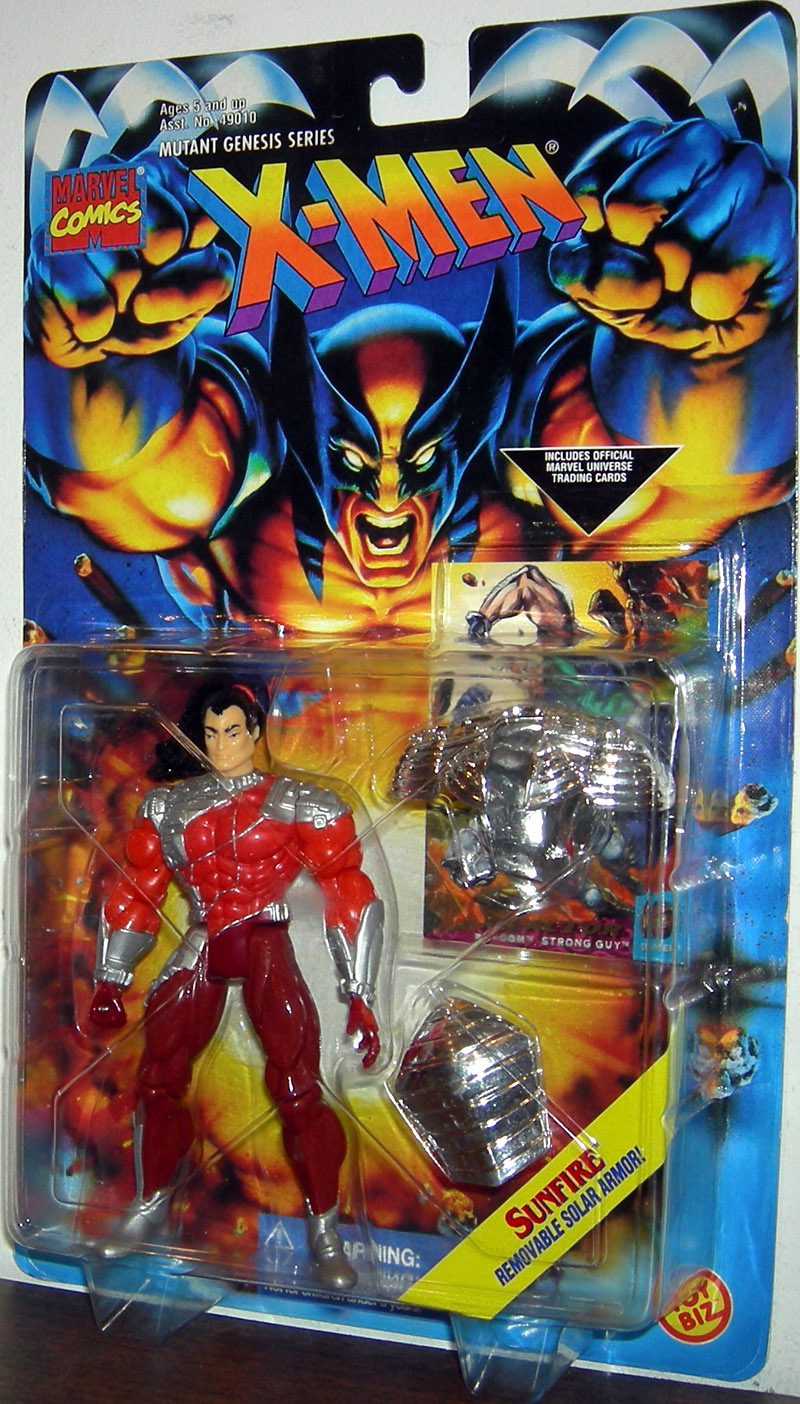 Sunfire Action Figure X-Men Mutant Genesis Series Toy Biz