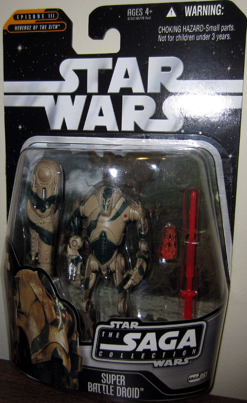 Super Battle Droid Figure Saga Collection 061 Action Figure Hasbro