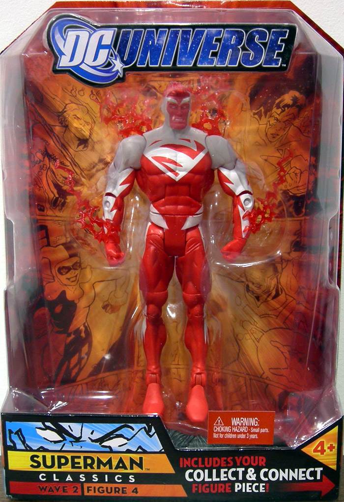 Superman Red Action Figure 4 DC Universe Classics Wave 2 Mattel