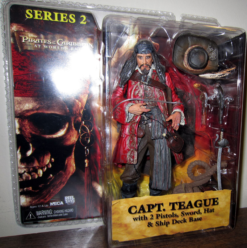 Capt Teague Worlds End Series 2 Pirates Caribbean action figure