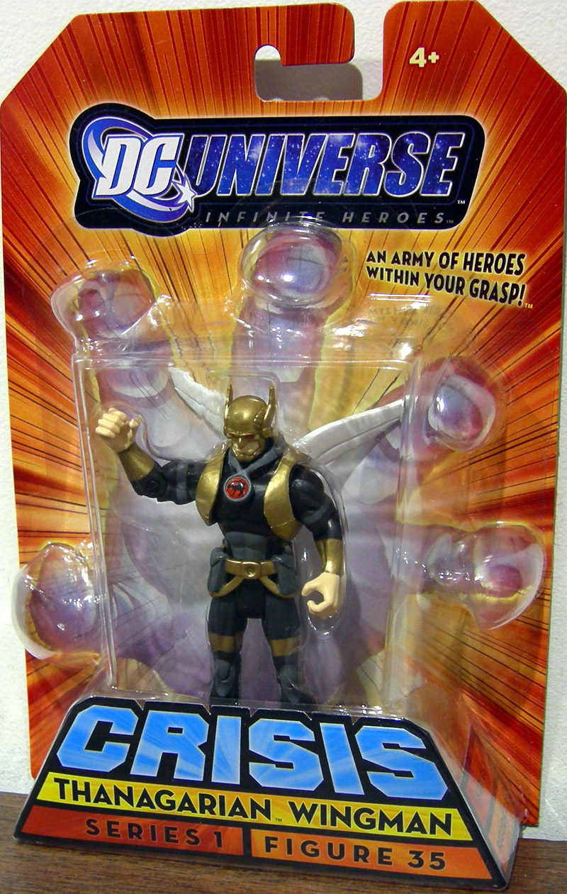 Thanagarian Wingman Figure Infinite Heroes 35 Mattel
