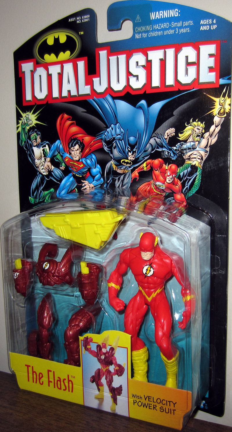 Flash Figure Total Justice Velocity Power Suit