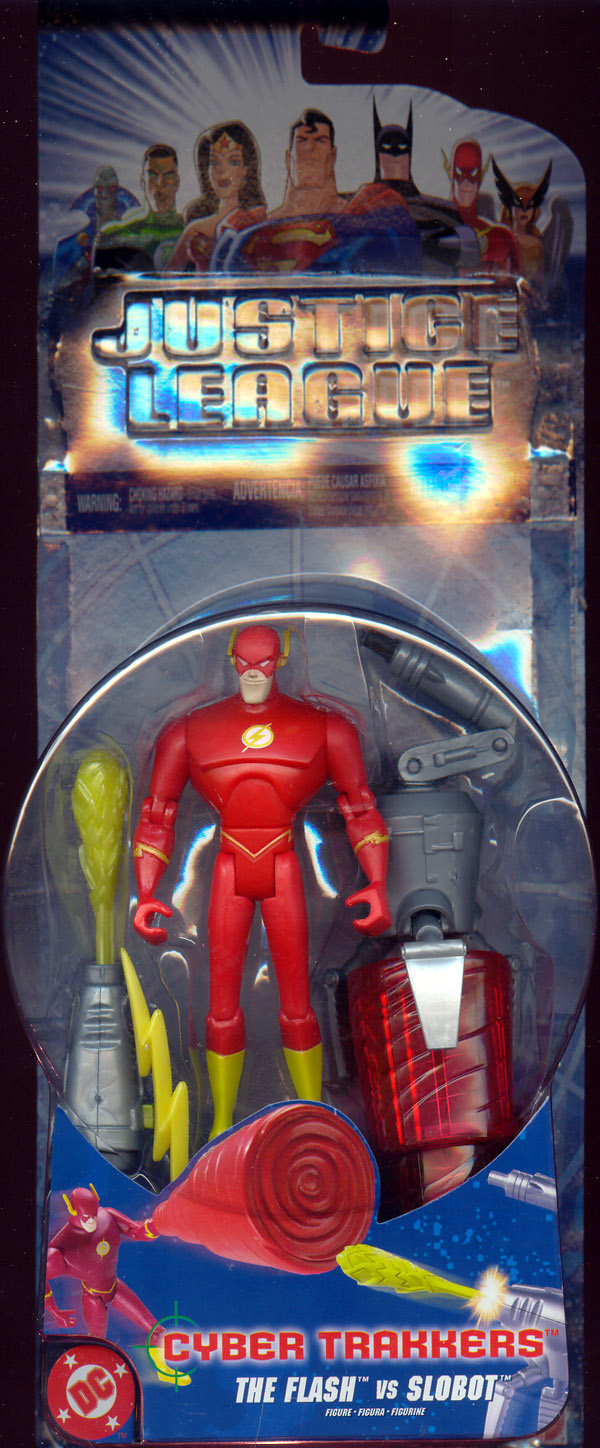 The Flash vs Slobot Cyber Trakkers